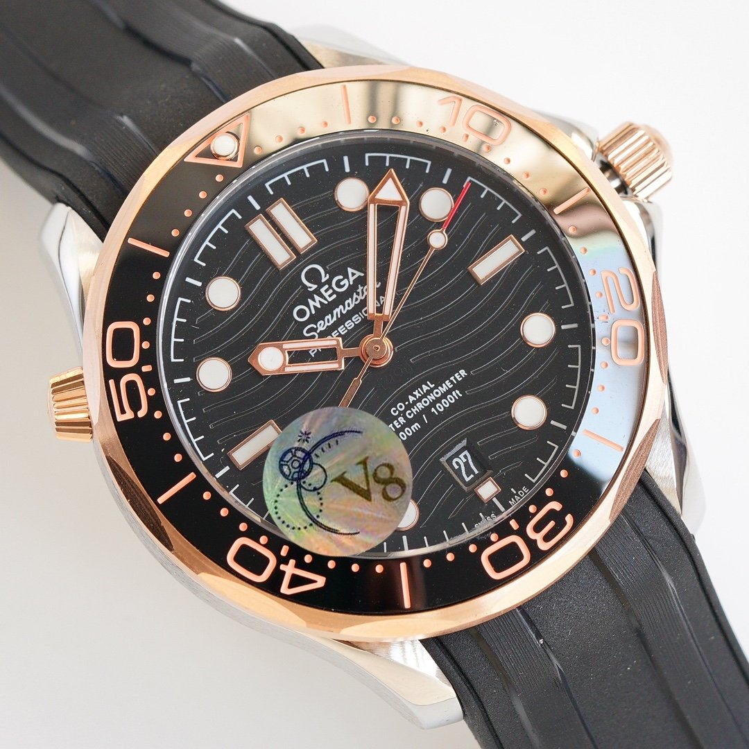 SEAMASTER DIVER 300M CO-AXIAL 42MM ROSE GOLD – BeeLove