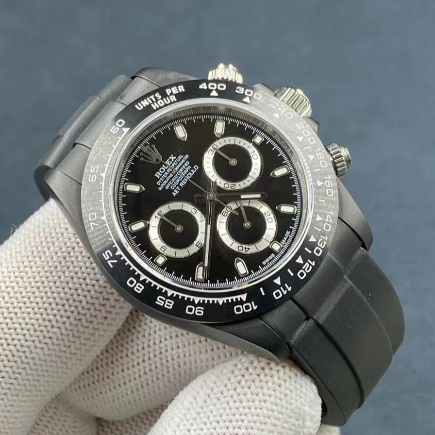 DAYTONA CUSTOM AET 40MM ALL BLACK RUBBER – BeeLove